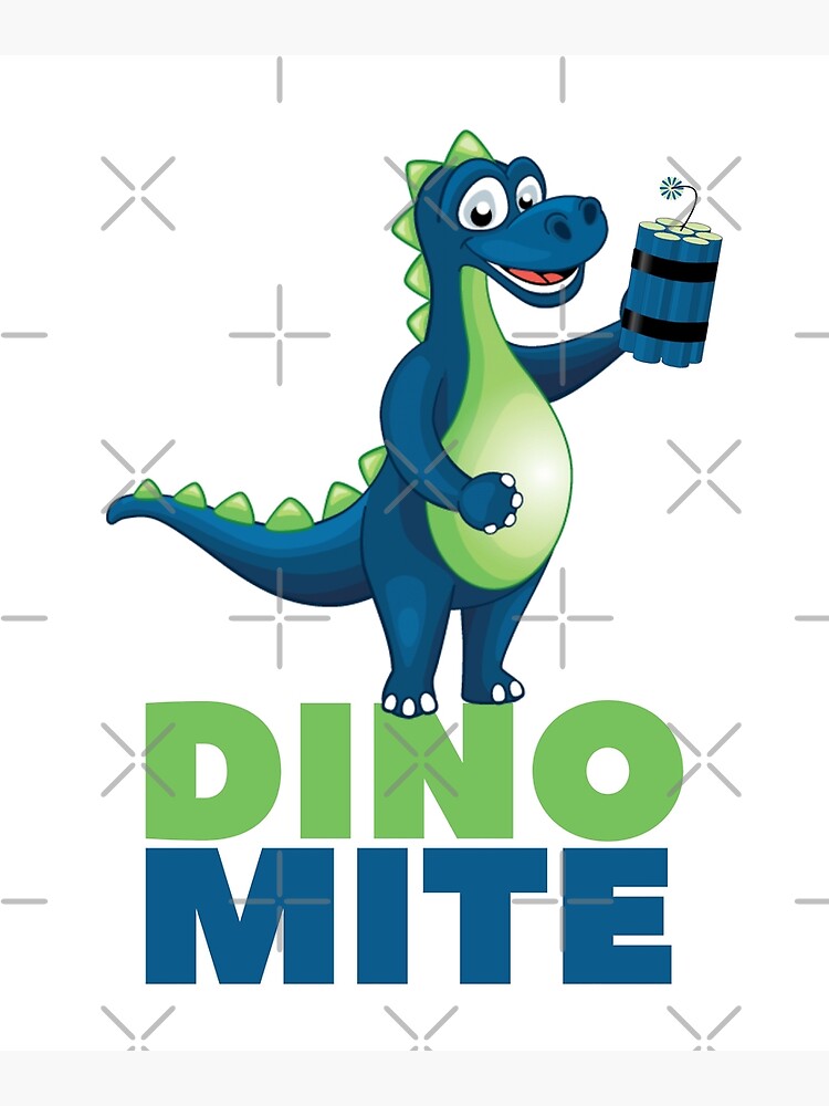 Lámina artística «Eres dino mite / divertido juego de palabras de ...