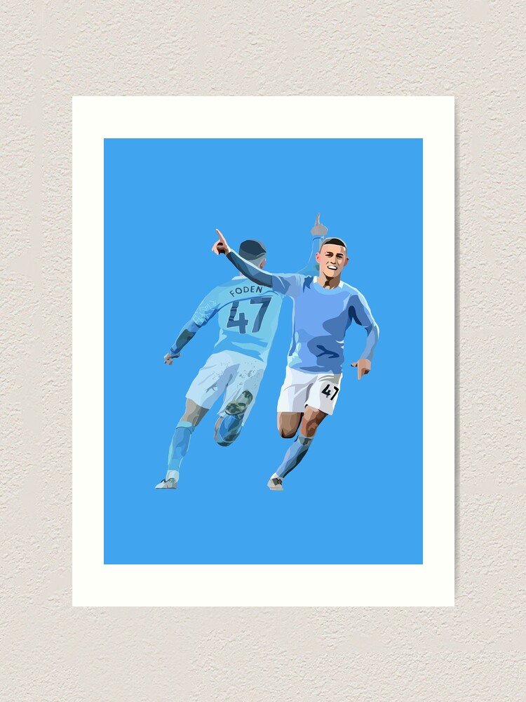 "Phil Foden" Art Print for Sale by TDCartoonArt | Redbubble