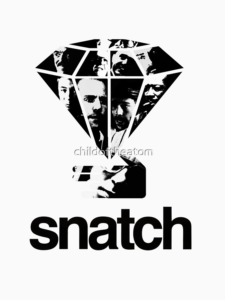 "snatch minimalist poster" T-shirt for Sale by childoftheatom ...