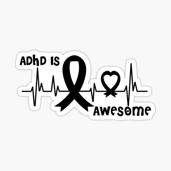 "Adhd Is Awesome Attention Deficit Hyperactivity Disorder ADHD funny ...