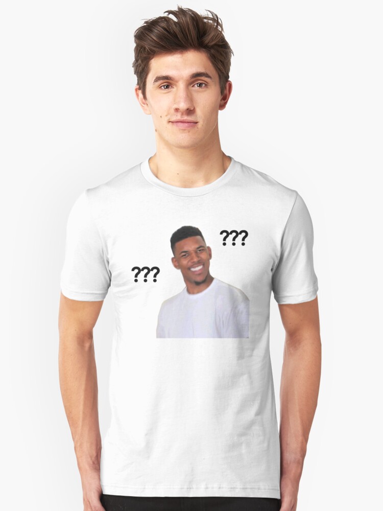 "Question Mark Guy (Meme) - Transparent" Unisex T-Shirt by MemeCentral ...