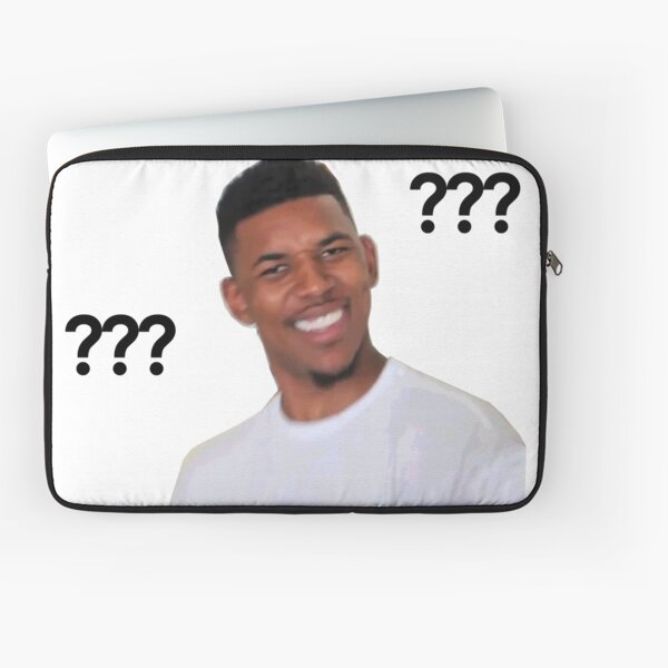 "Fragezeichen Guy (Meme) - Transparent" Laptoptasche von MemeCentral ...