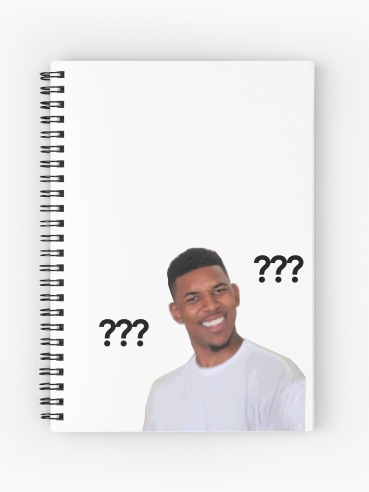 "Question Mark Guy (Meme) - Transparent" Journal for Sale by ...