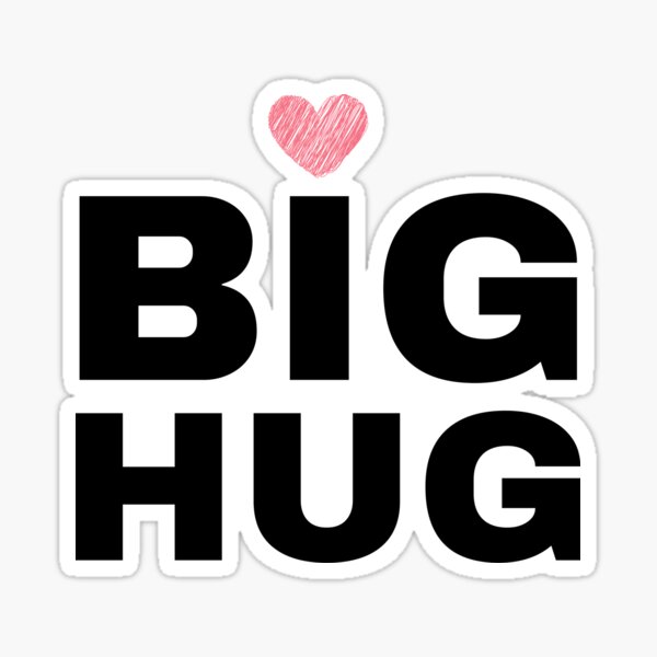 "Big Hug" Sticker for Sale by Tabascol | Redbubble