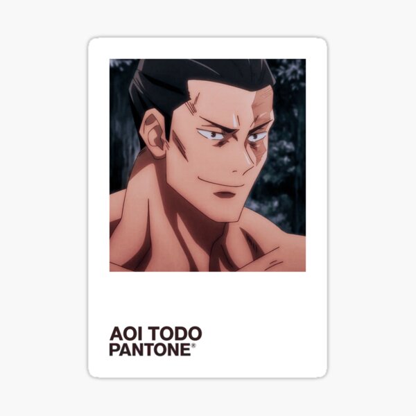 "Aoi Todo Color Swatch" Sticker for Sale by dayna5970 | Redbubble