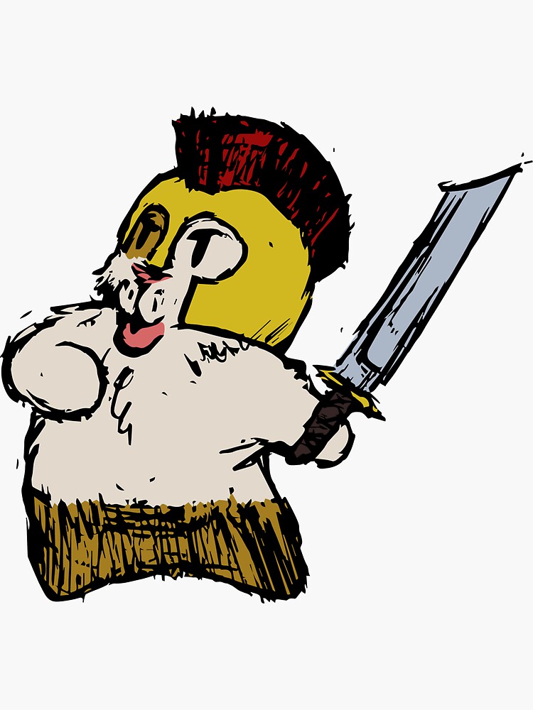 "Spartan Guinea Pigs" Sticker by GuineaPigArt | Redbubble