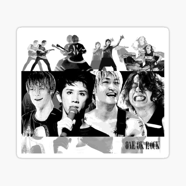 "ONE OK ROCK - #1" Sticker for Sale by mcholler | Redbubble