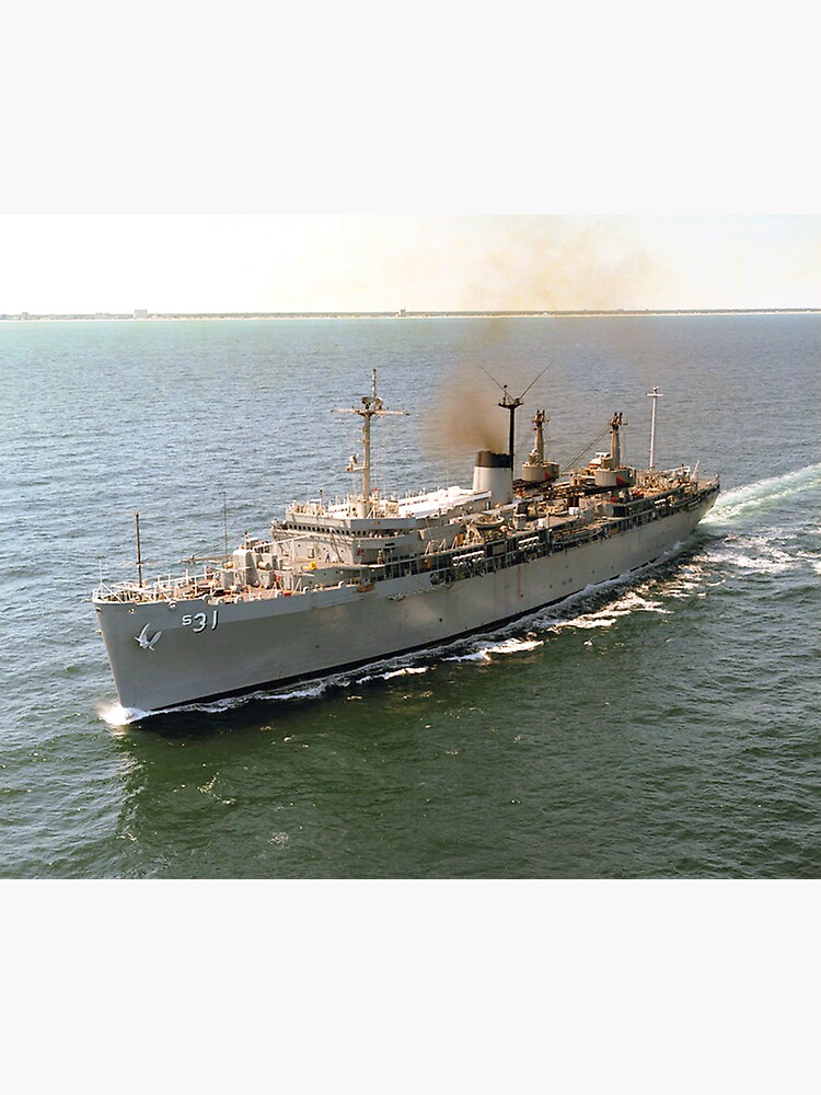 "USS HUNLEY (AS-31) SHIP'S STORE" Sticker for Sale by militarygifts ...