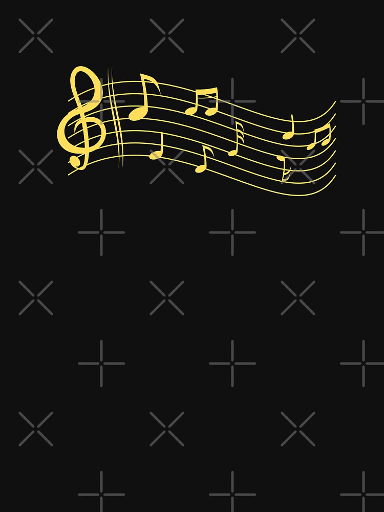"Music Notes" T-shirt for Sale by MariesDesigns11 | Redbubble | musical ...