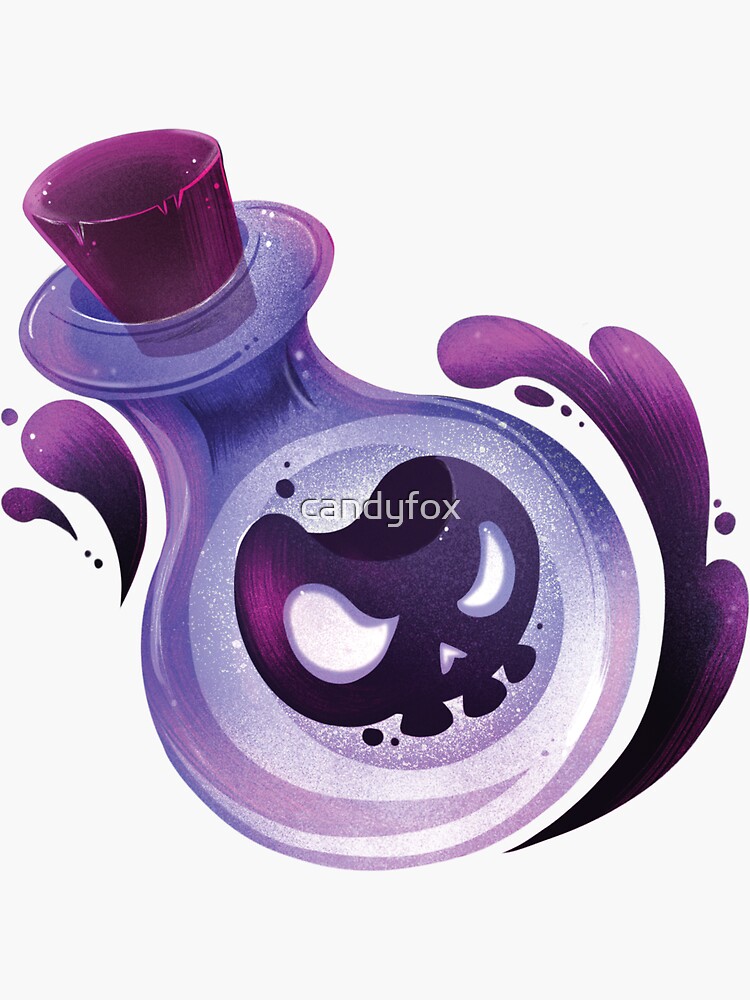 "Poison" Sticker by candyfox | Redbubble