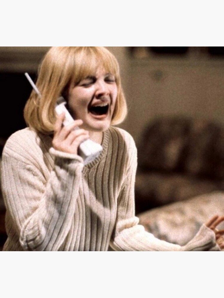 "Scream casey horror slasher movie film " Sticker for Sale by Fabababa ...