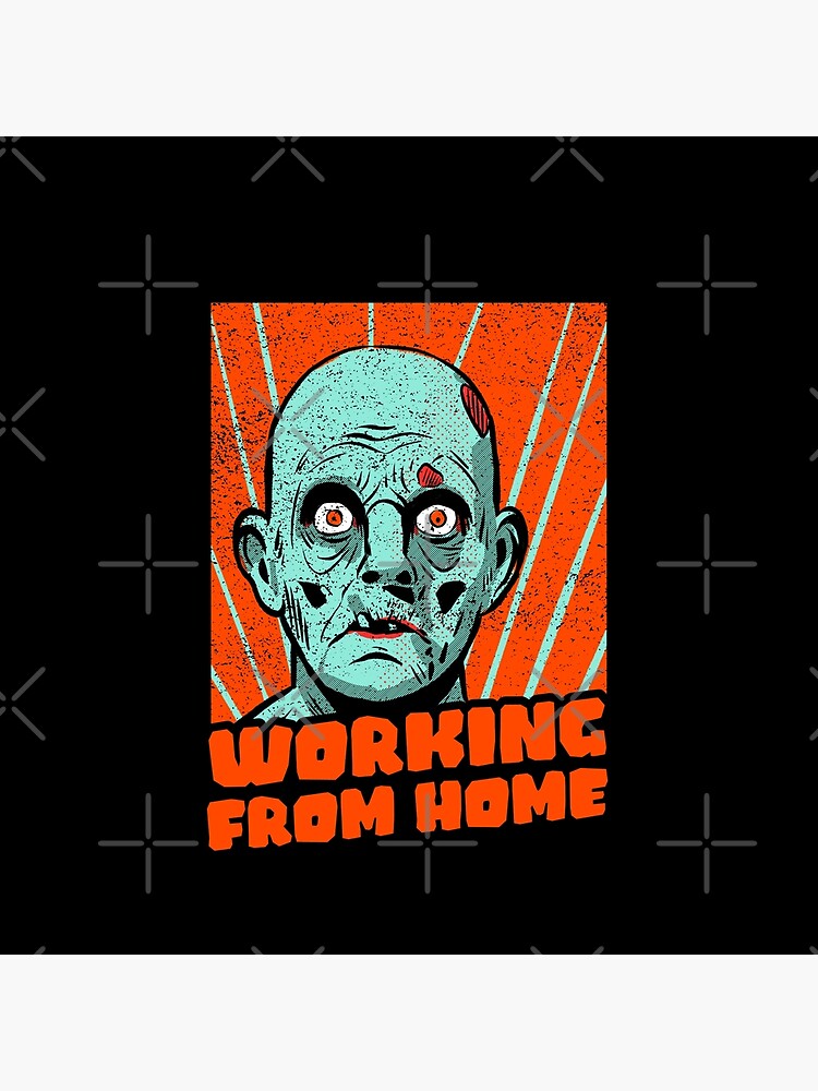 "Working from home, funny telework design, i love teleworking ...