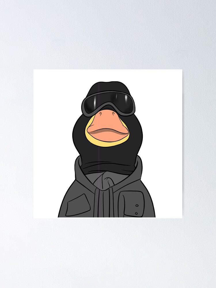 "Tactical Duck" Poster for Sale by parkhyuck | Redbubble