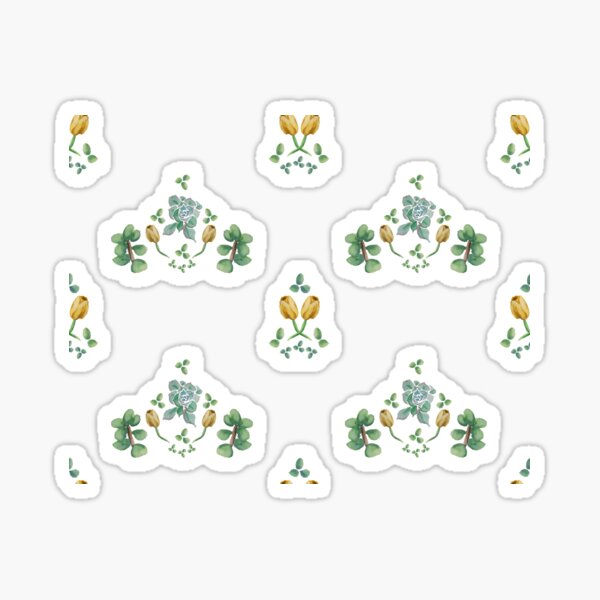 "Plant Shuffle" Sticker by Kerotanist | Redbubble