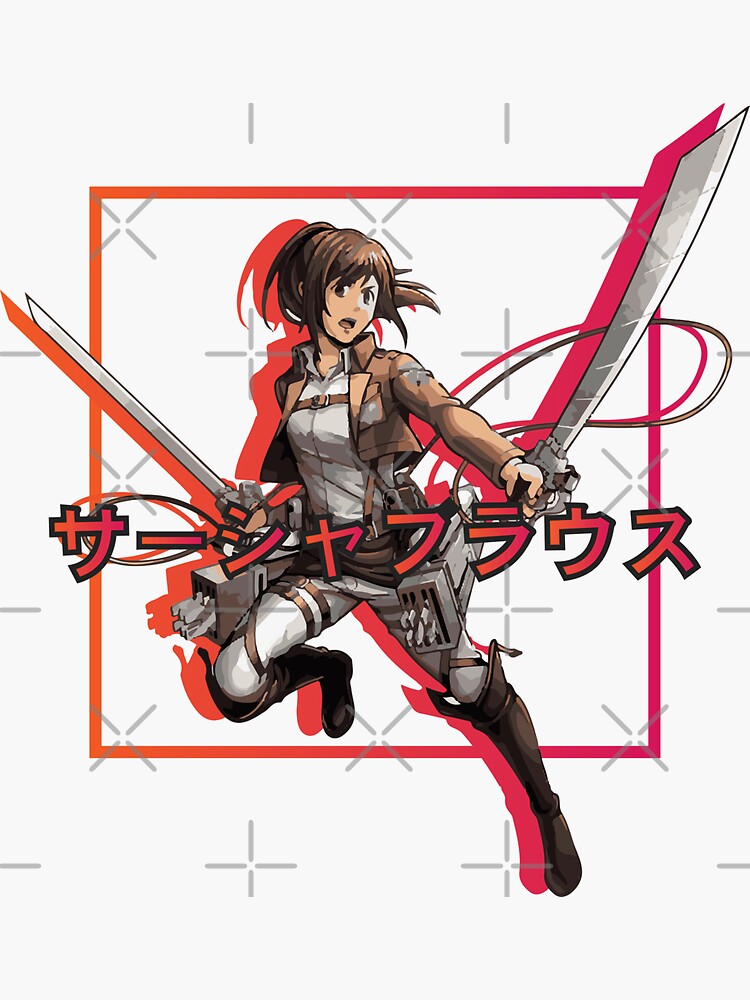 "Sasha Braus" Sticker for Sale by barts48 | Redbubble