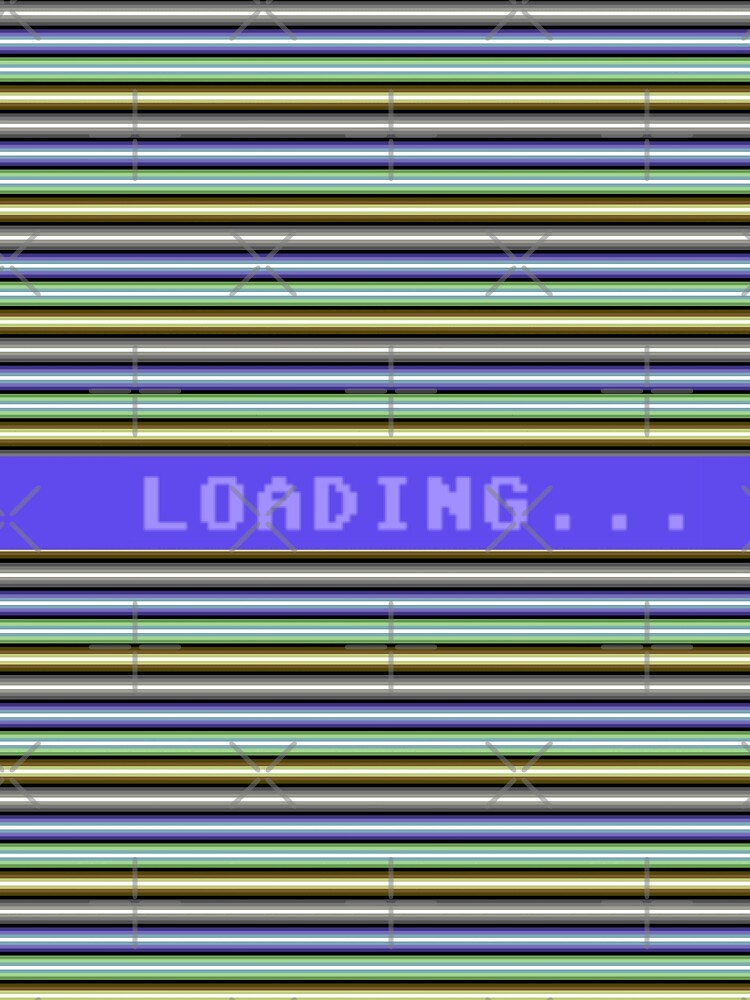 "Commodore 64 Raster Bars" Graphic T-Shirt for Sale by hannachris ...