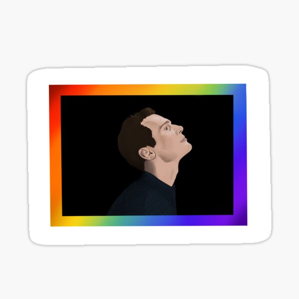 "Jonathan Groff Pride" Sticker for Sale by cadyhurlbert | Redbubble