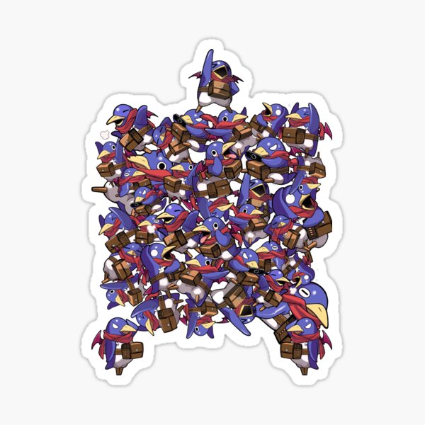 "Prinny Bundle" Sticker for Sale by imposibear | Redbubble