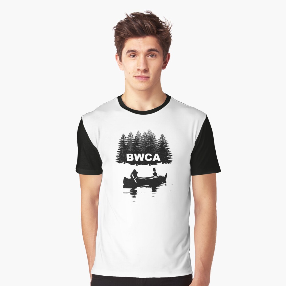 "BWCA Boundary Waters Canoe Area" Sticker for Sale by MinnesotApparel ...