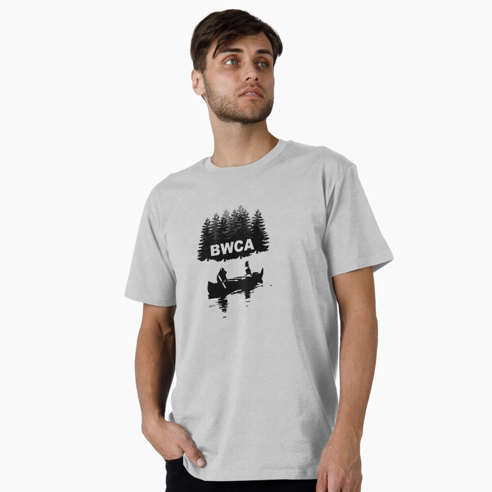 "BWCA Boundary Waters Canoe Area" Sticker for Sale by MinnesotApparel ...