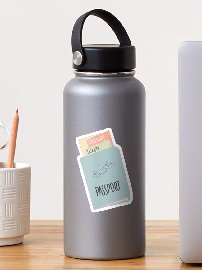 "PASSPORT" Sticker for Sale by sierrasticker | Redbubble