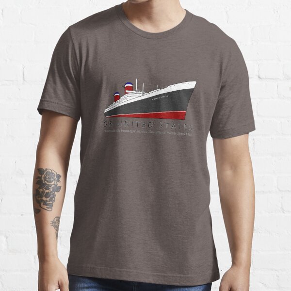 "SS United States" T-shirt for Sale by Engicians | Redbubble | ss t ...