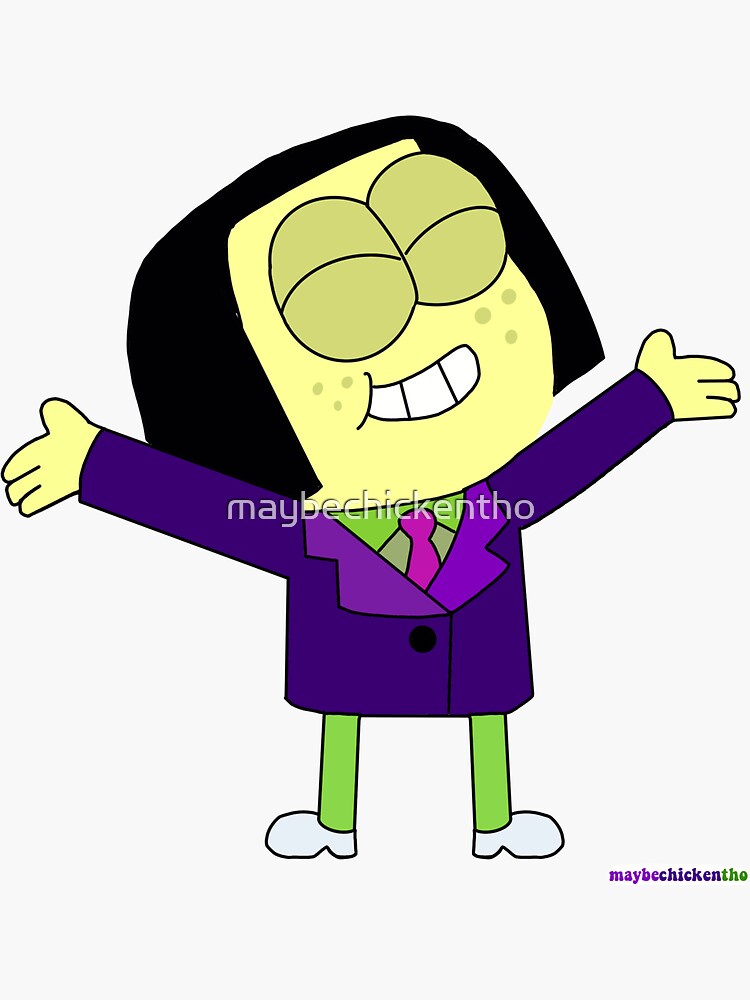 "Miss Tilly's Fun Time TV Minute!" Sticker for Sale by maybechickentho ...