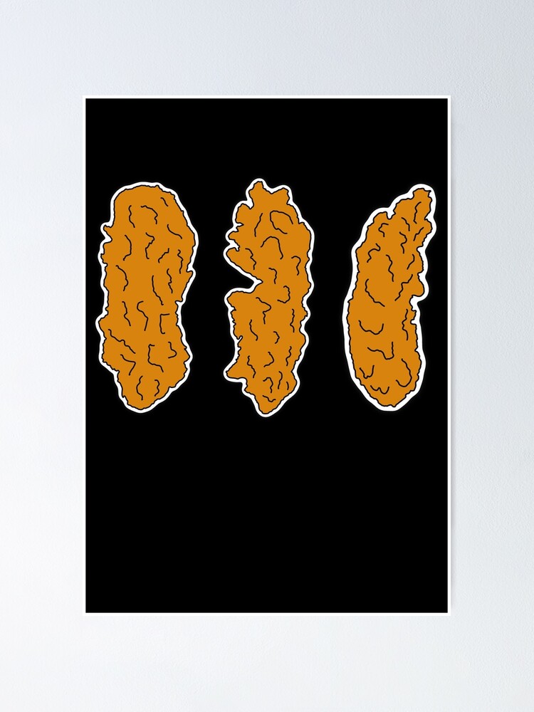 "Chicken tenders sticker pack" Poster for Sale by diegocasbor | Redbubble