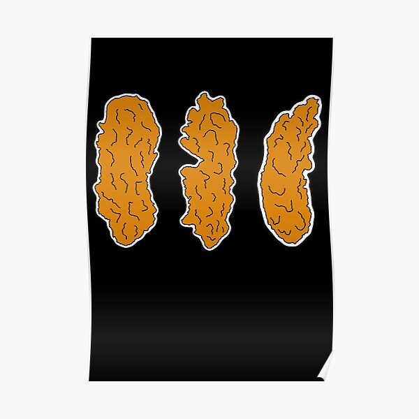 "Chicken tenders sticker pack" Poster for Sale by diegocasbor | Redbubble