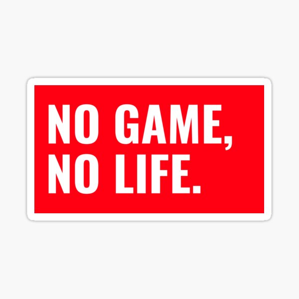 "No Game No Life" Sticker for Sale by lordeyuka | Redbubble