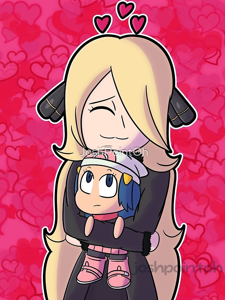 "Cynthia and the Smol Bean" Poster by JoshPointOh | Redbubble