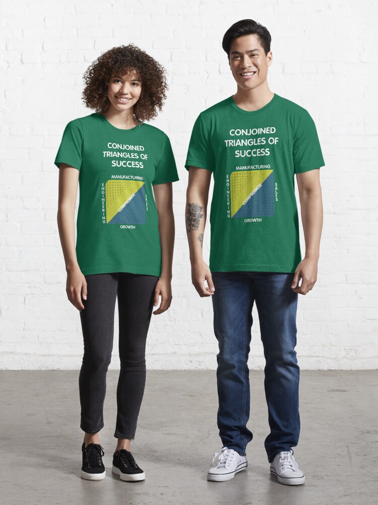"Conjoined Triangles of Success - Silicon Valley" Essential T-Shirt for ...