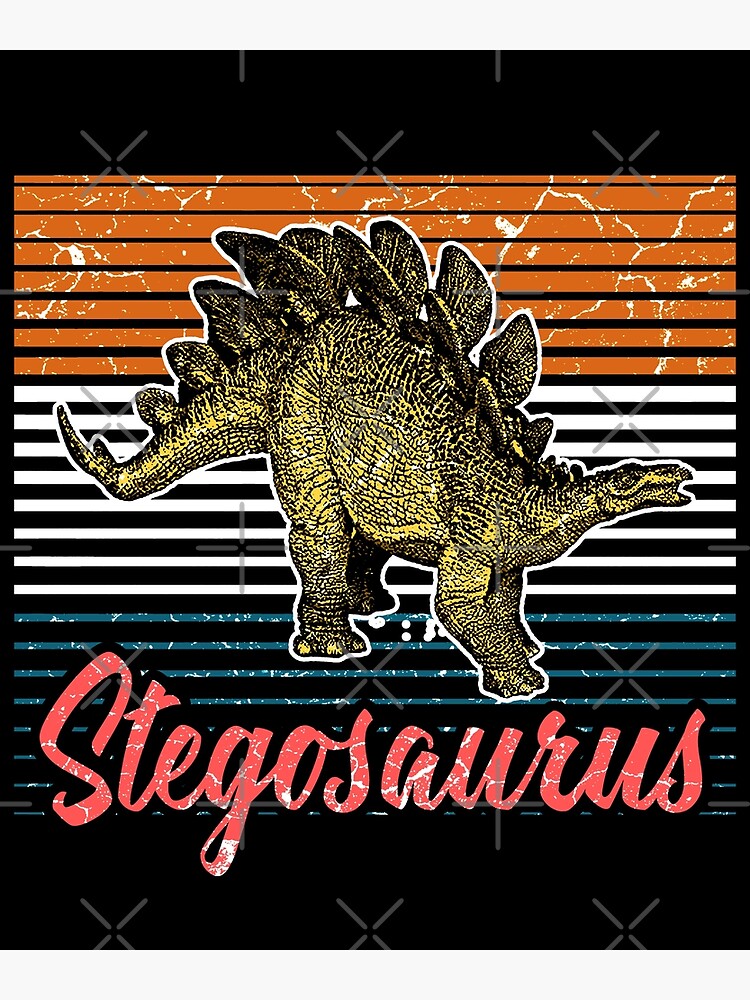 "Stegosaurus dinosaurs" Poster by Mila1946 | Redbubble