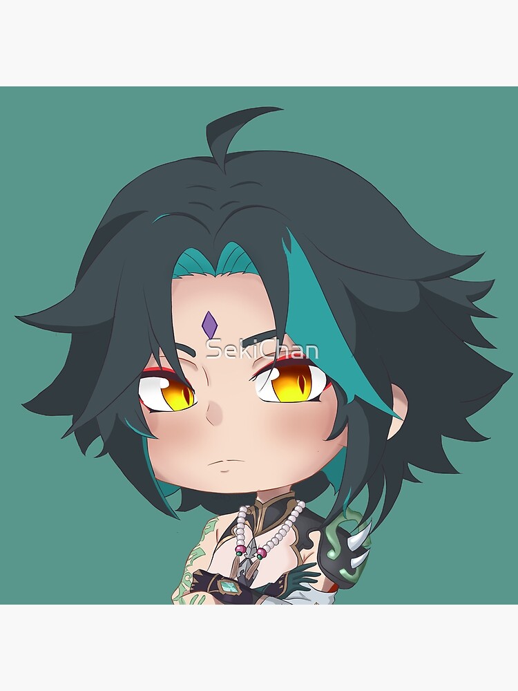 "Xiao Sticker" Poster for Sale by SekiChan | Redbubble