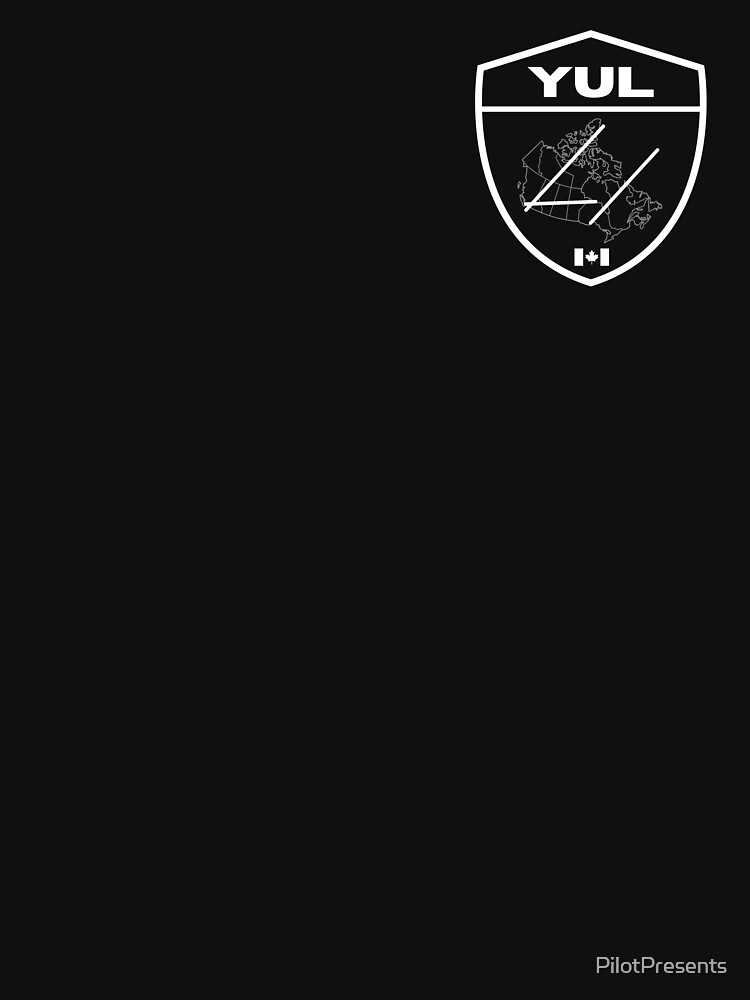 "Montreal-Trudeau International Airport (YUL) Crest" T-shirt for Sale ...