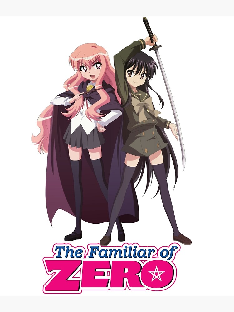 "The Familiar of Zero - logo" Art Print by Animeheros | Redbubble