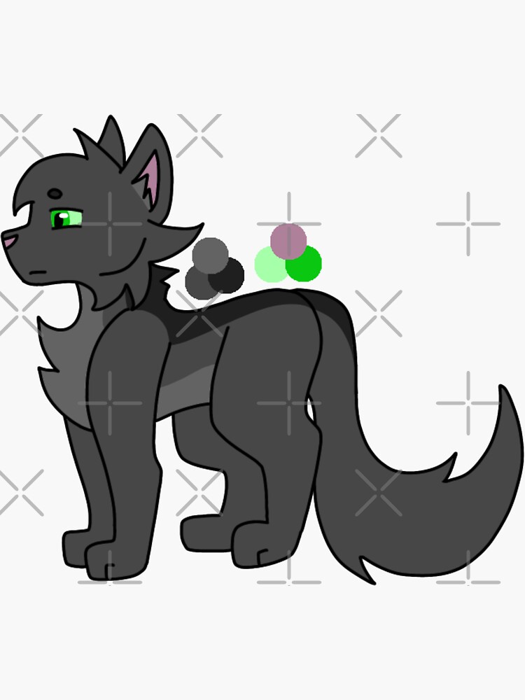 "Hollyleaf Ref" Sticker by ceolsonart | Redbubble