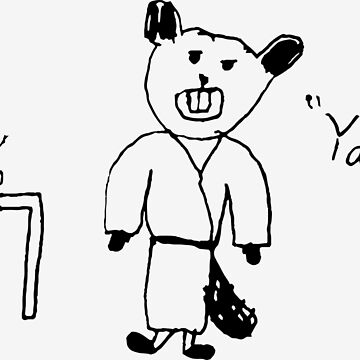 "Tired beaver" Premium T-Shirt for Sale by RoRock1811 | Redbubble