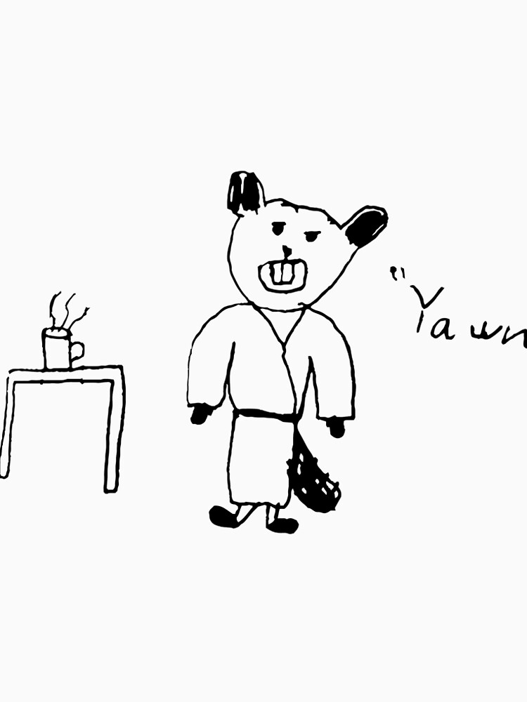 "Tired beaver" T-shirt for Sale by RoRock1811 | Redbubble | beaver t ...