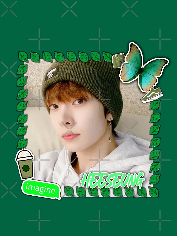 "HEESEUNG ENHYPEN Aesthetic Sticker" T-shirt by HyunjinsSTAY | Redbubble