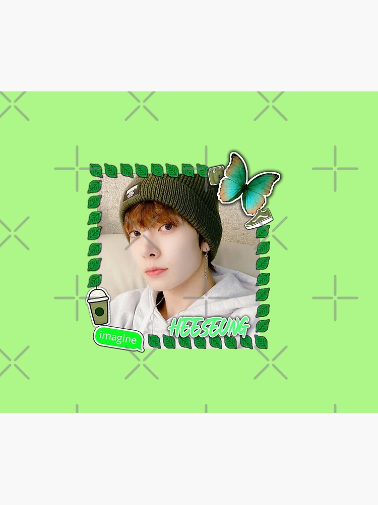 "HEESEUNG ENHYPEN Aesthetic Sticker" Art Print by HyunjinsSTAY | Redbubble