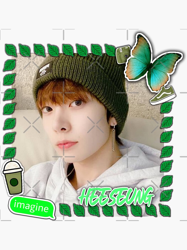 "HEESEUNG ENHYPEN Aesthetic Sticker" Sticker for Sale by HyunjinsSTAY ...