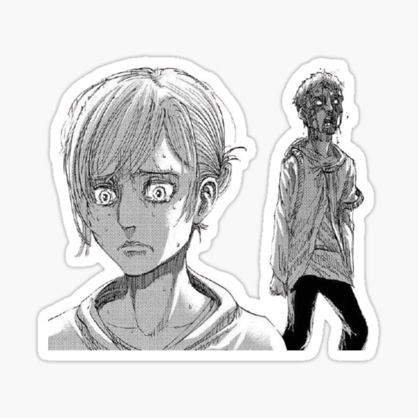 "Sticker Reiner, Annie, SNK, AOT, The final season, season 4" Sticker ...