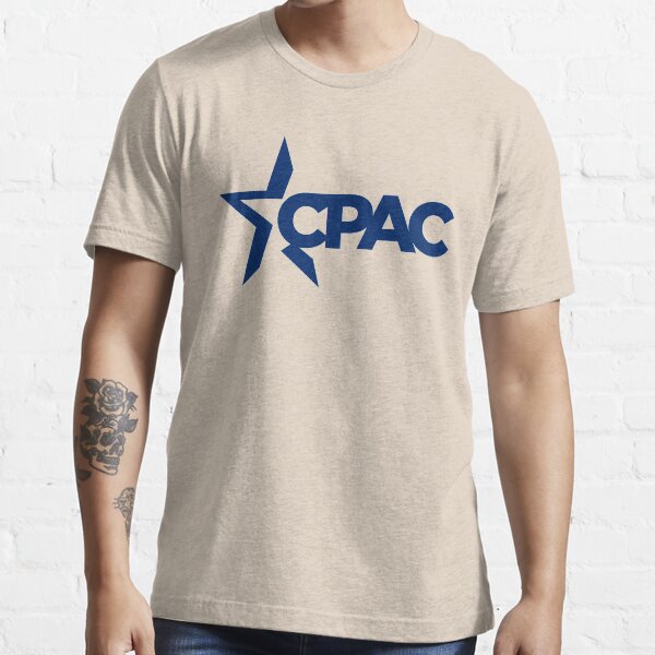 "Cpac 2021 t-shirt and mask logo blue" T-shirt for Sale by wiggy38 ...