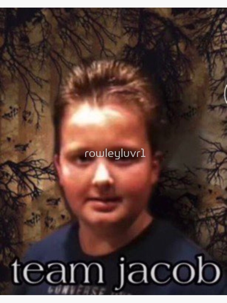 "icarly twilight team jacob gibby" Sticker for Sale by rowleyluvr1 ...