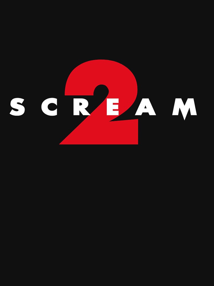 "Scream 2 horror film logo " T-shirt for Sale by Fabababa | Redbubble ...