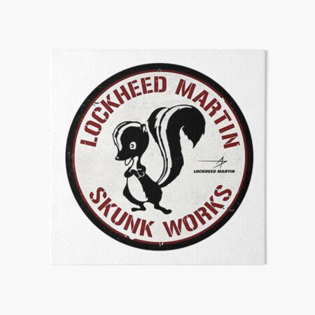"Lockheed Martin Skunkworks Logo" Art Board Print by Teesigned | Redbubble
