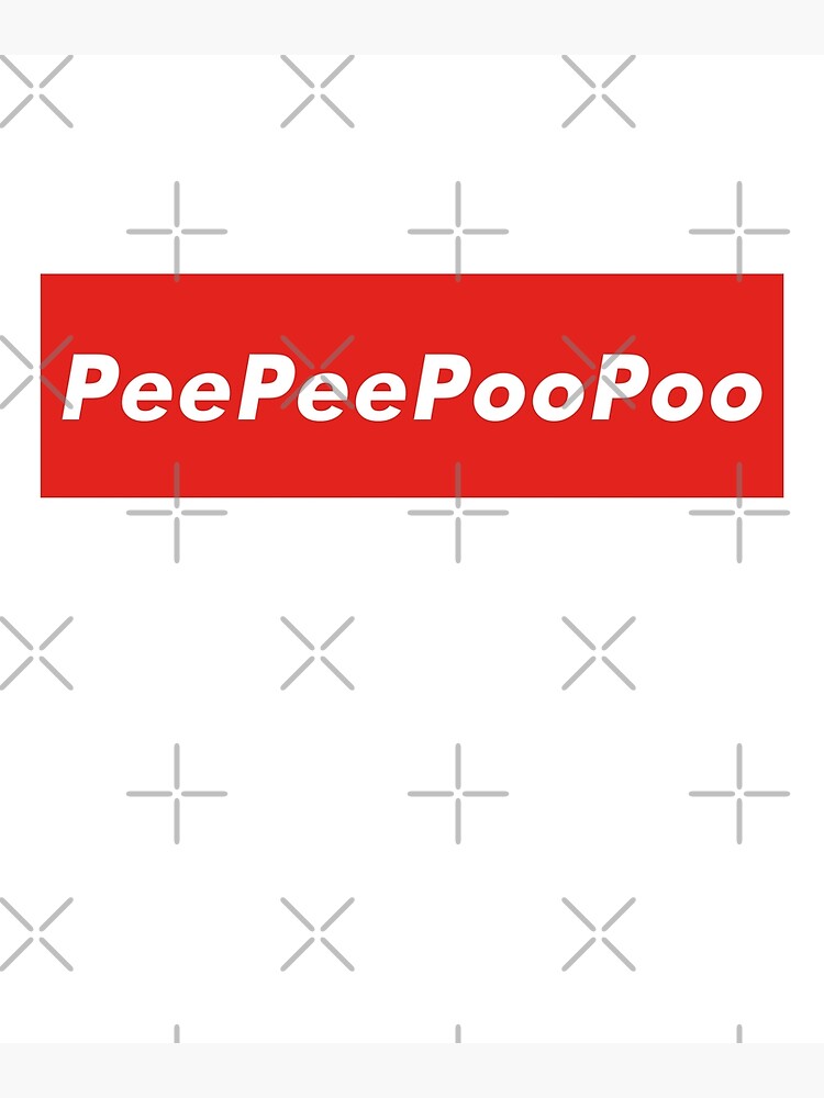 "PeePeePooPoo Meme" Art Print by Barnyardy | Redbubble