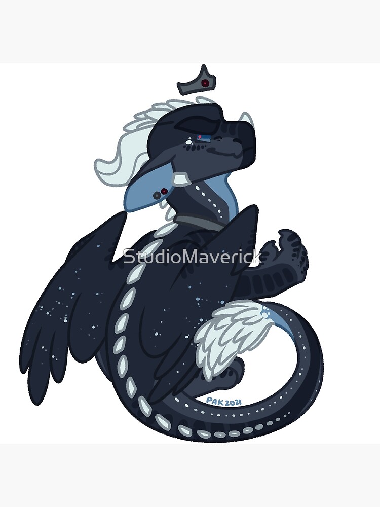 "Darkstalker - WOF Wings of Fire" Poster by StudioMaverick | Redbubble