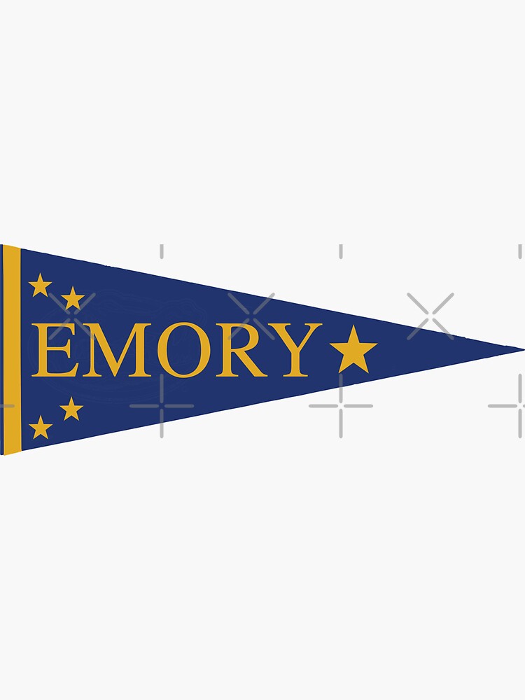 "Emory Flag" Sticker for Sale by Stickerfy1 | Redbubble